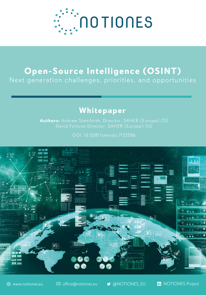 Reports & Publications - NOTIONES